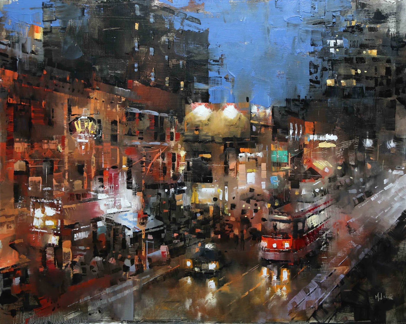Mark Lague, 1964 | Cityscape painter | Tutt'Art@ | Pittura * Scultura ...