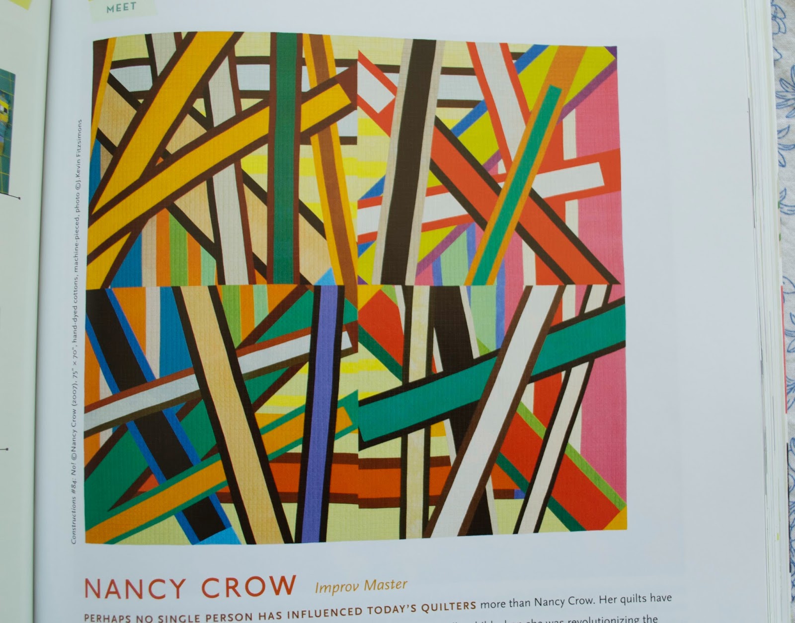 a stitch in dye: Quilting With a Modern Slant