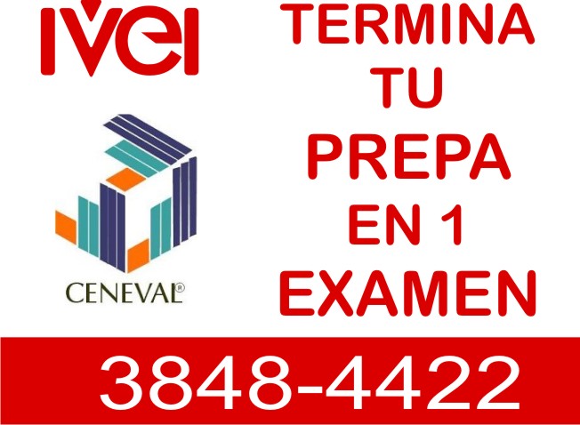 Tu prepa en 1 Examen ~ IVEI ESCUELA DE INGLES Y COMPUTACION