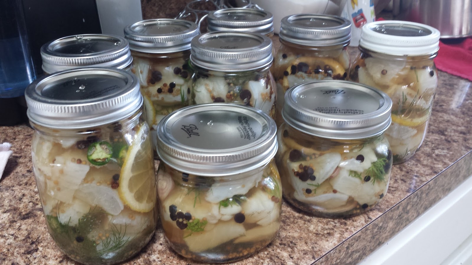 You have to cook it right: Pickled Pike Salad Sandwich