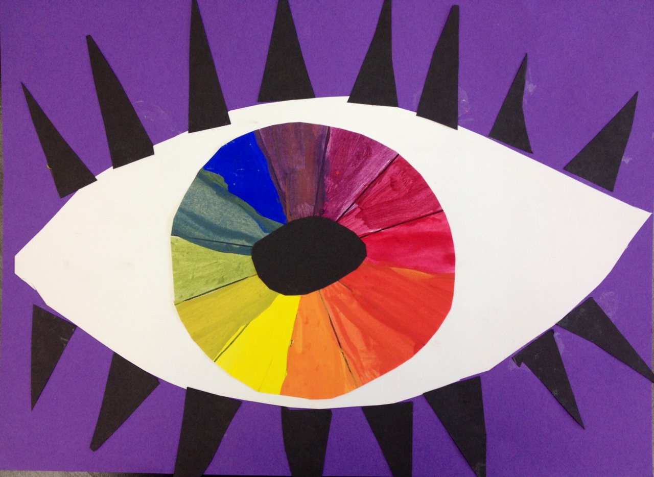 Art at Hosmer: Color Wheel Eyes