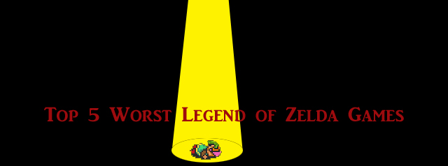 The Red Fleece: Top 5 Worst Zelda Games