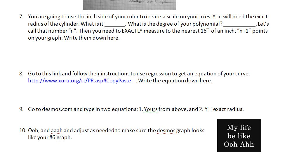 Math Teacher Mambo: Calculus Final Project