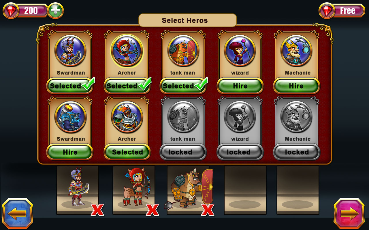 Game Artist: Game Mock-up, UI and hud