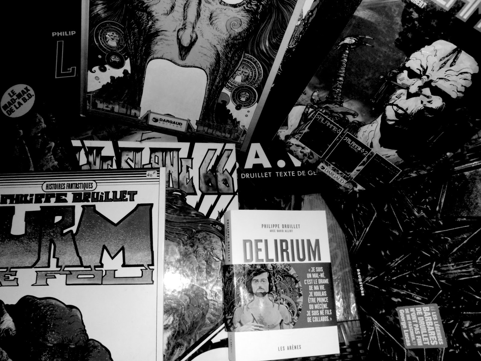 Délirium – Philippe Druillet avec David Alliot – éditions Les Arènes ...