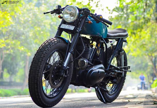 Royal Enfield Classic 350 Modified To Cafe Racer | Reviewmotors.co