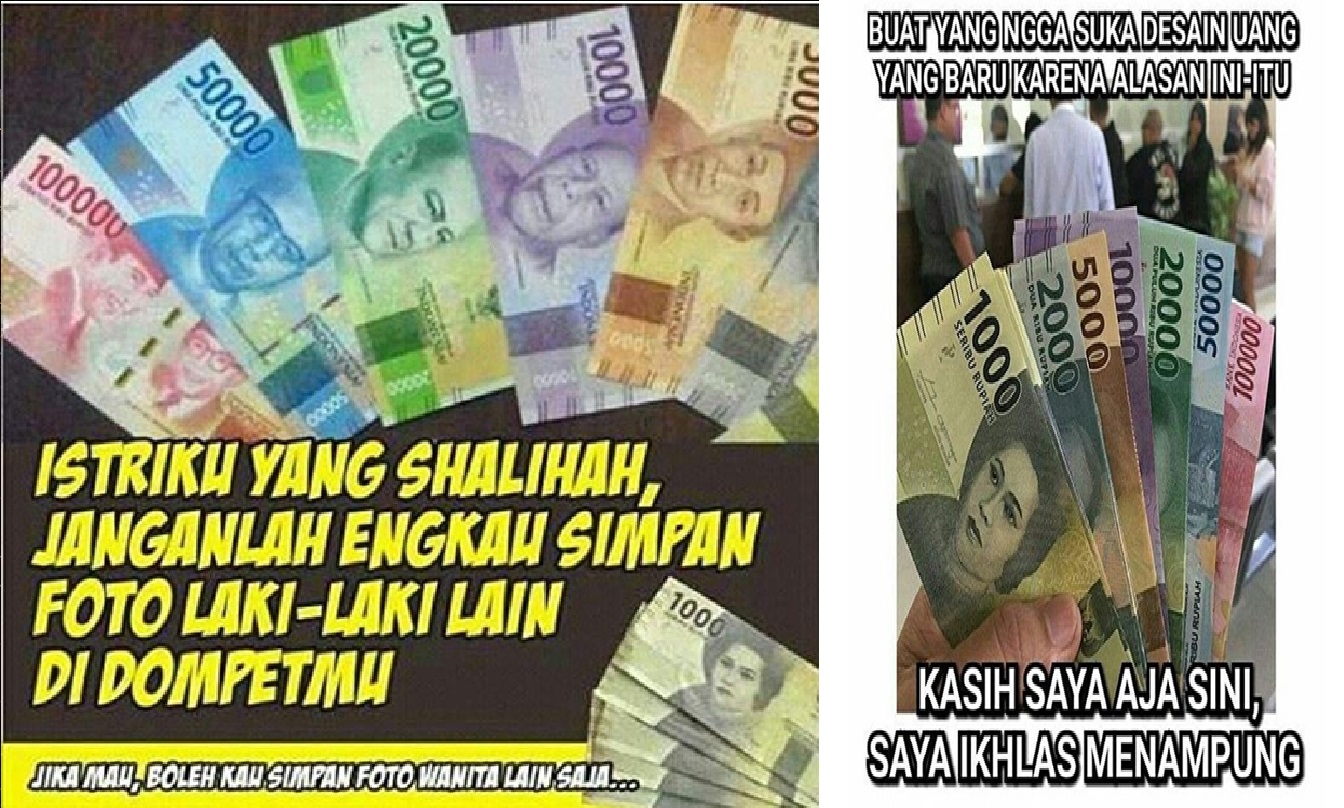 Ini Dia 10 Gambar Meme Uang Baru Jamin Bikin Kamu Ngakak Lihat Nya!!