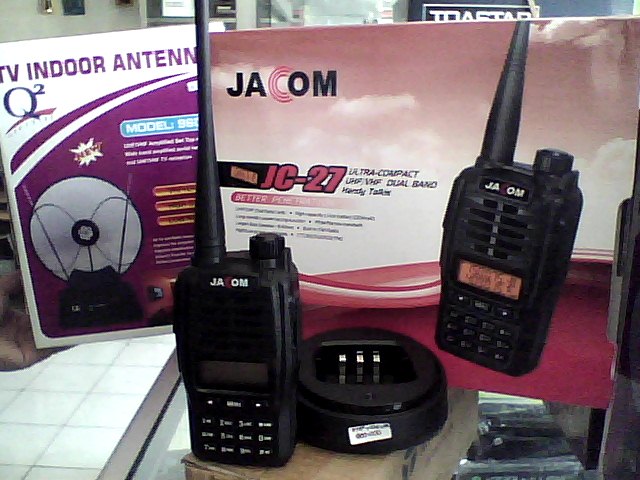 ZIGZAG MALANG: HT JACOM DUAL BAND UHF-VHF