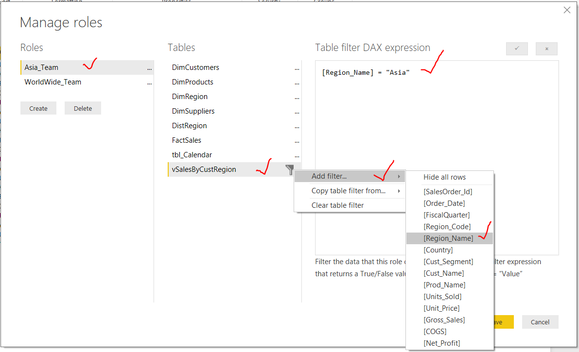 How to create Row Level Security to restrict Users from specific Data ...