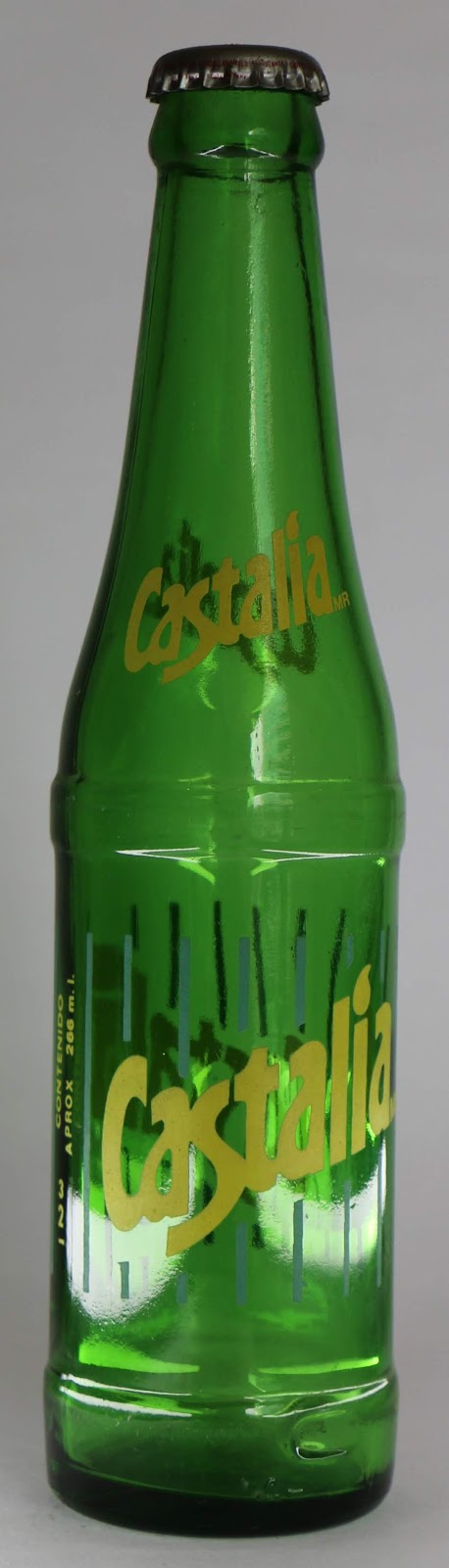 COLECCION BOTELLAS GASEOSAS COLOMBIA: CASTALIA