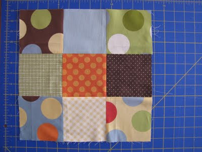 Granny Ann's: Split 9-Patch Quilt