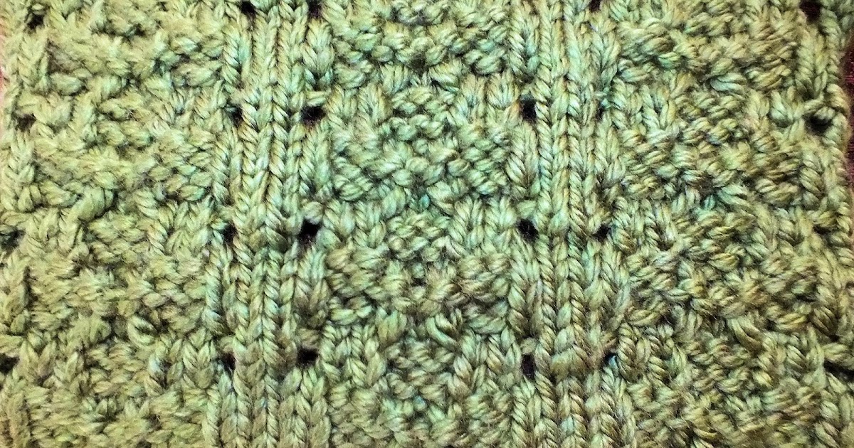 The Loom Muse : March Stitch Pattern of the Month Clover Stitch