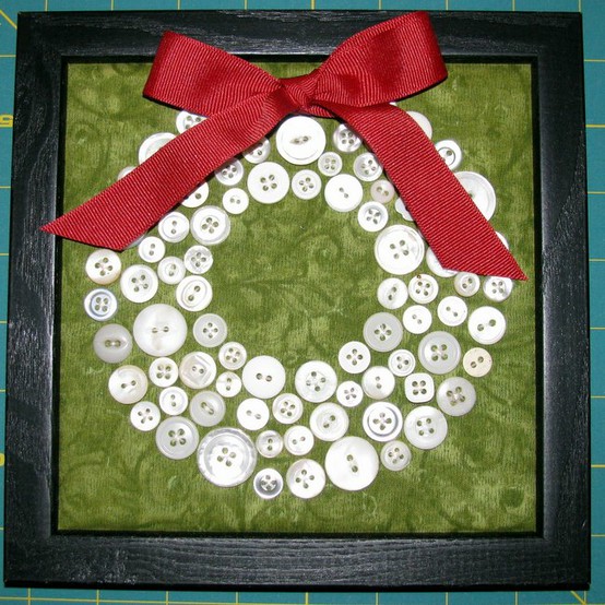 Christmas In The Forest: Button Wreath