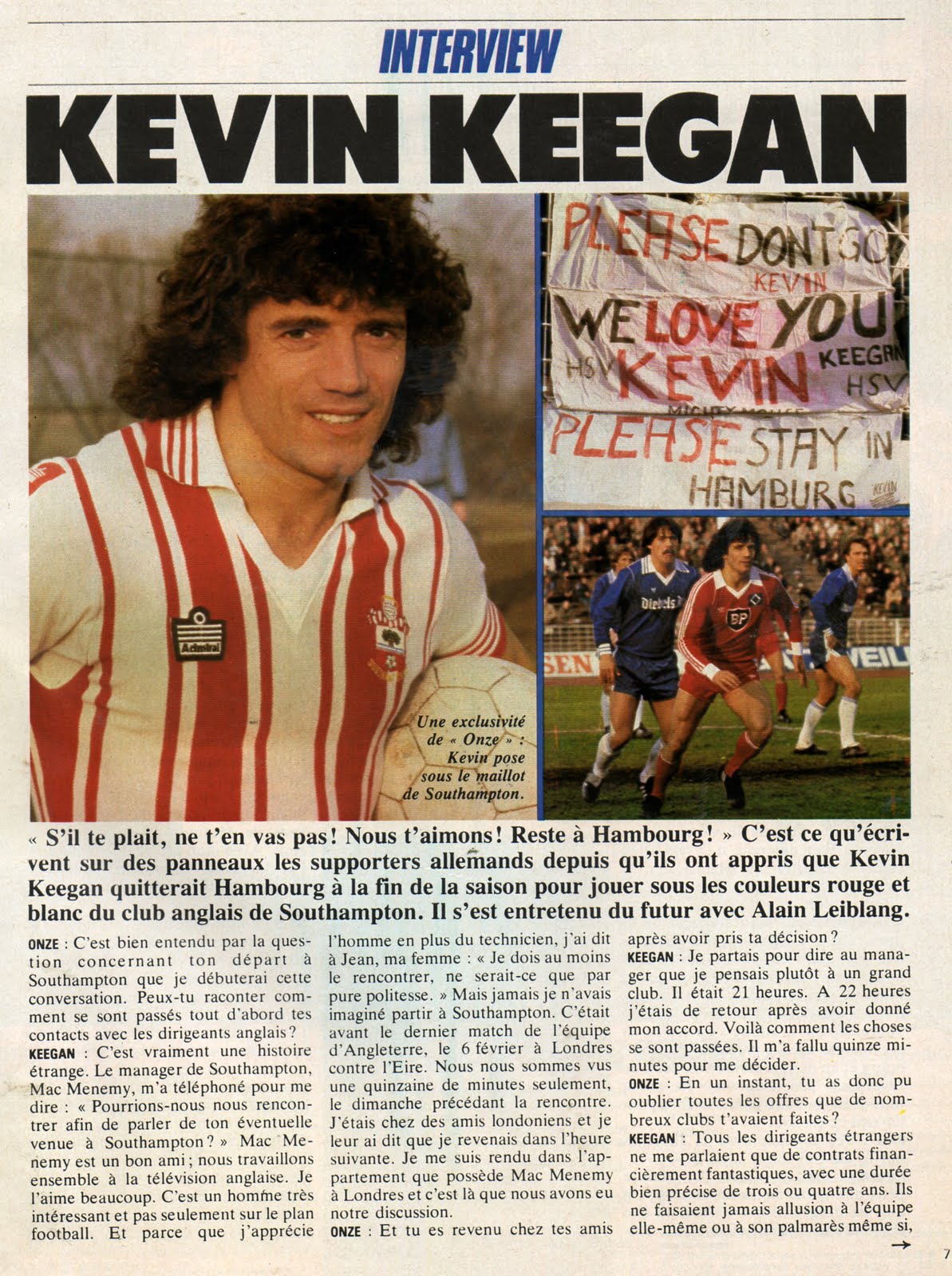 TWB22: Focus On : Keegan on Keegan