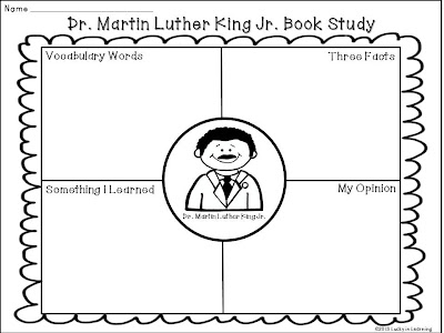 Lucky in Learning: Martin Luther King Jr. Mini Pack & A Freebie