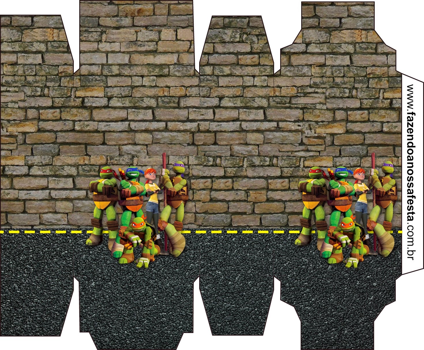 Tortugas Ninja: Cajas para Imprimir Gratis. - Ideas y material gratis ...