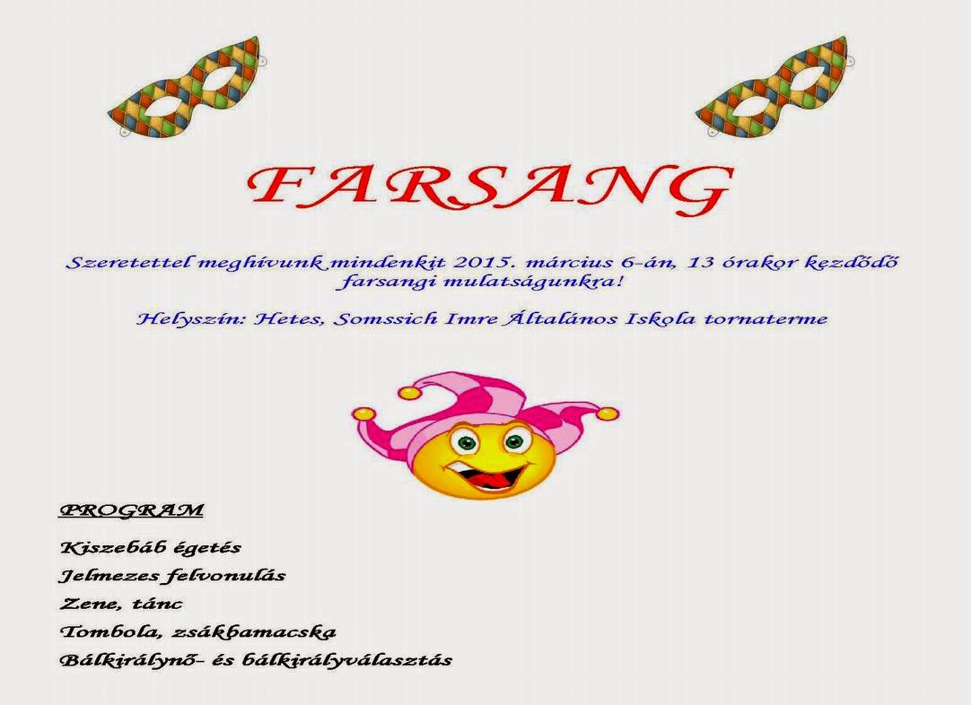 A Somssich Imre Általános Iskola hírei: február 2015