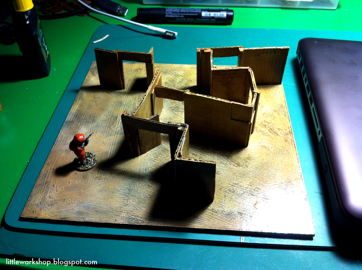 little war'kshop: Soft modulable "kill house"