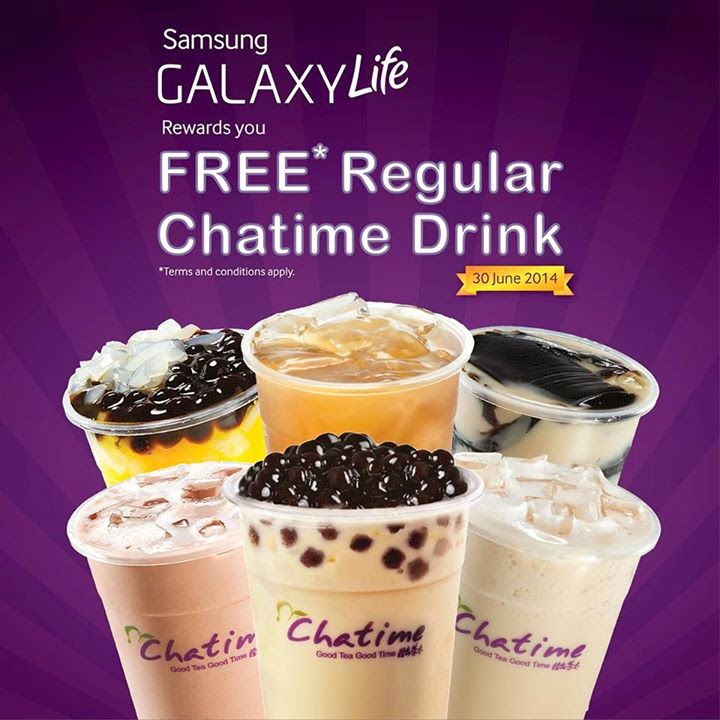 Enjoy FREE Regular Chatime Drink! |Discover,Your Life