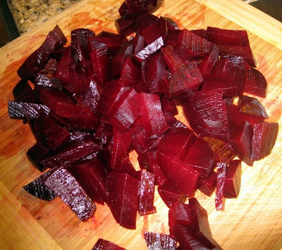 the-jill-of-all-trades: roasted beet salad with arugula, butter lettuce ...