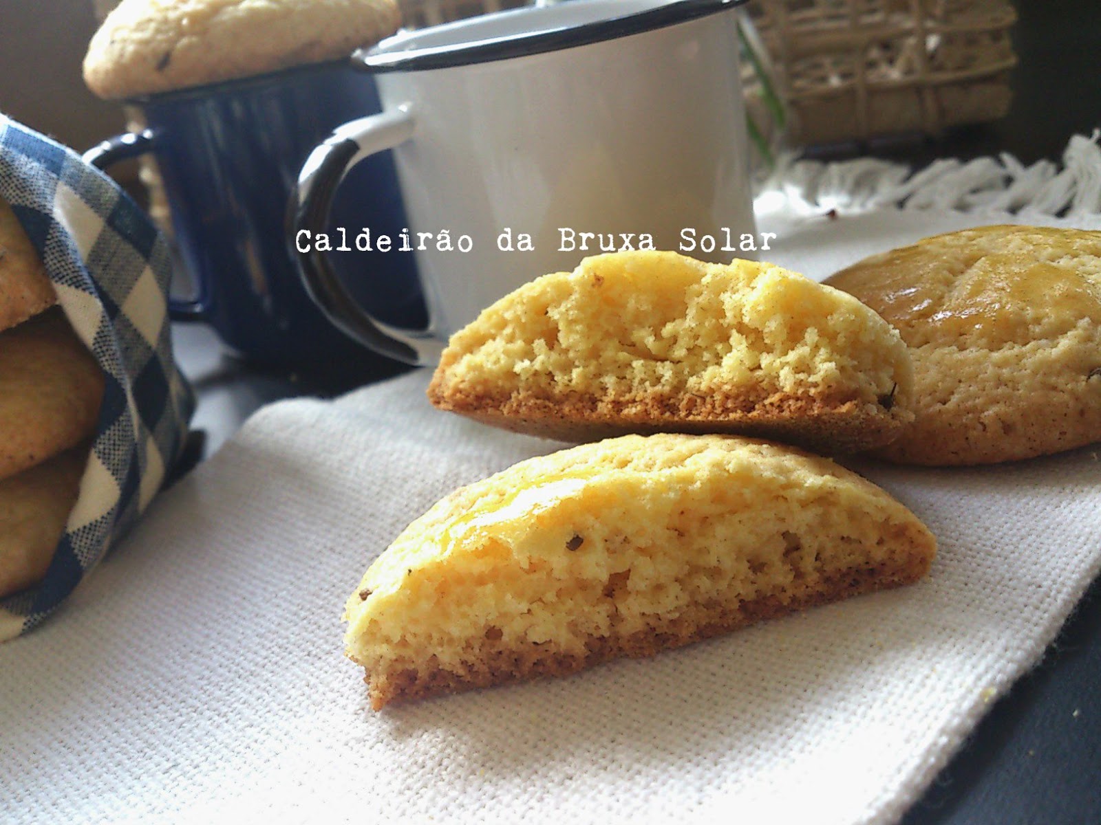Receitas do Caldeirão : Broa Caxambu