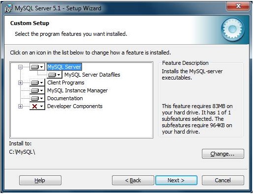 Base de Datos: PASOS PARA LA INSTALACION DE MySQL