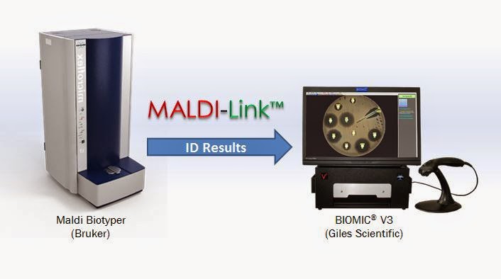VITEK MS MALDI: Bruker Maldi Biotyper now connects to BIOMIC V3 with MALDI-Link™