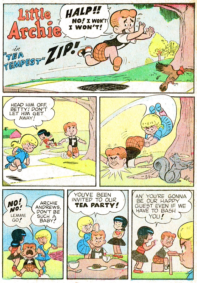 The Big Blog of Kids’ Comics!: Little Archie by Bob Bolling