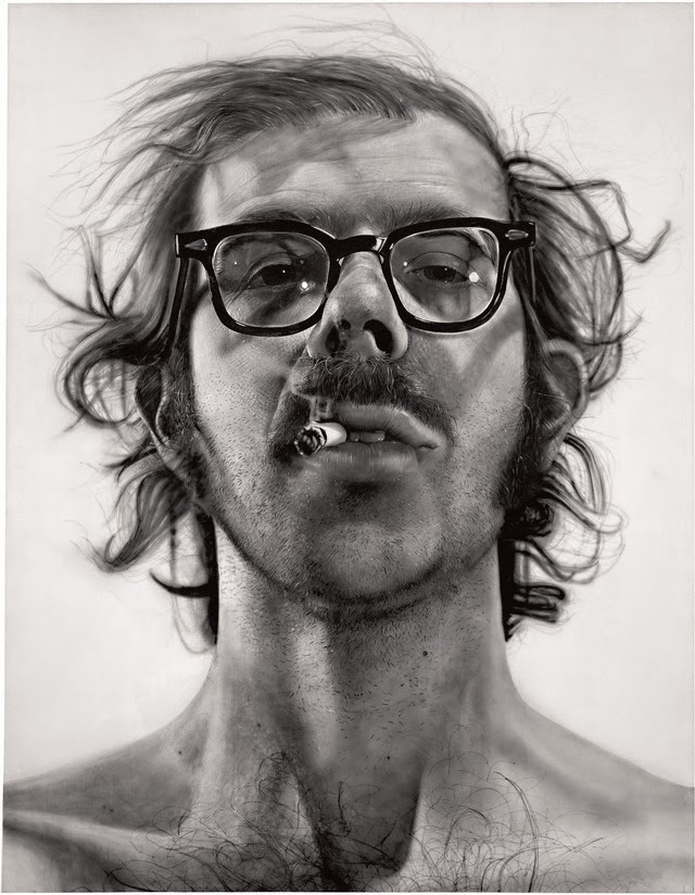 Chuck Close, Up Close - Shining Lines
