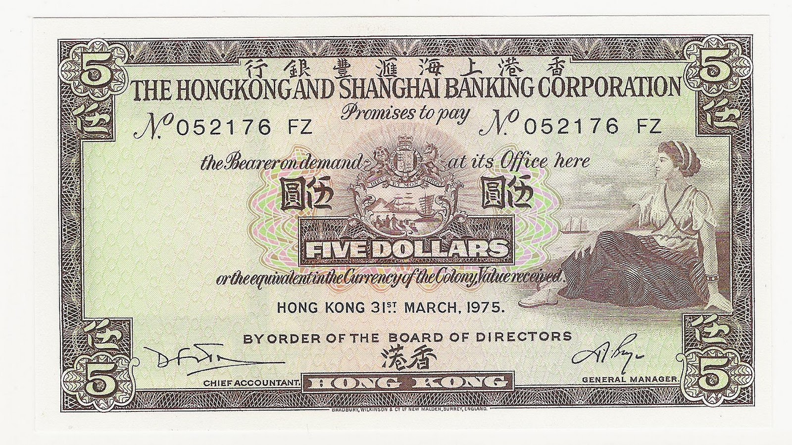 World Banknotes: more hong kong notes