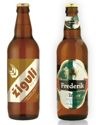 Паб «У Шаха»: Эстонское пиво: Saku, Viru Õlu и Puls