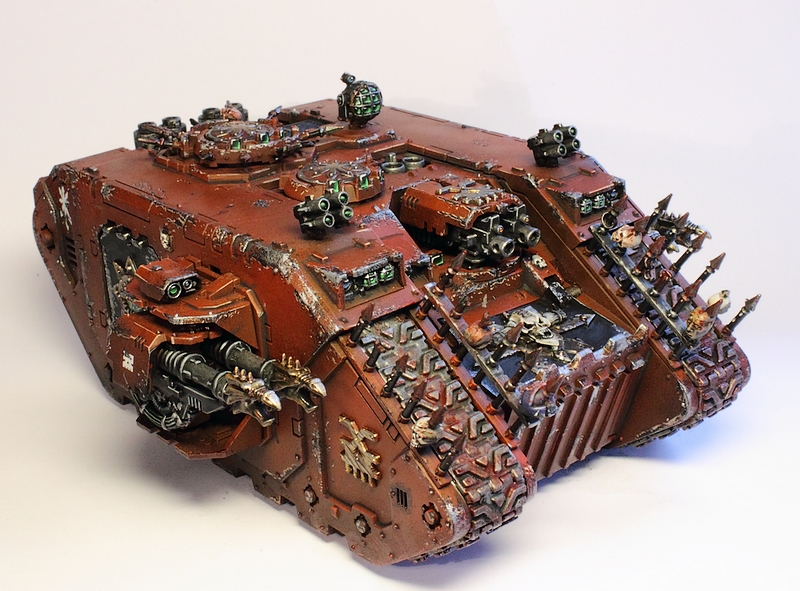 Showcase: World Eaters Land Raider - Tale of Painters