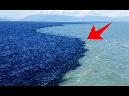 Why does the Atlantic and Pacific oceans’ water not mix?