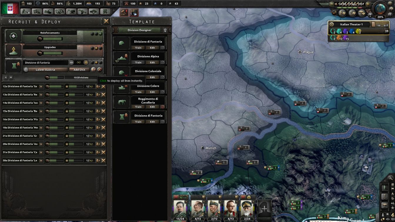 Italy - HOI4 - Italy Joins the Axis