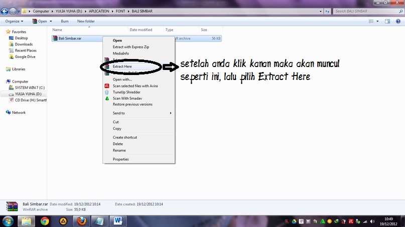 FONT BALI SIMBAR | Yuha Media Edukasi Bahasa Bali