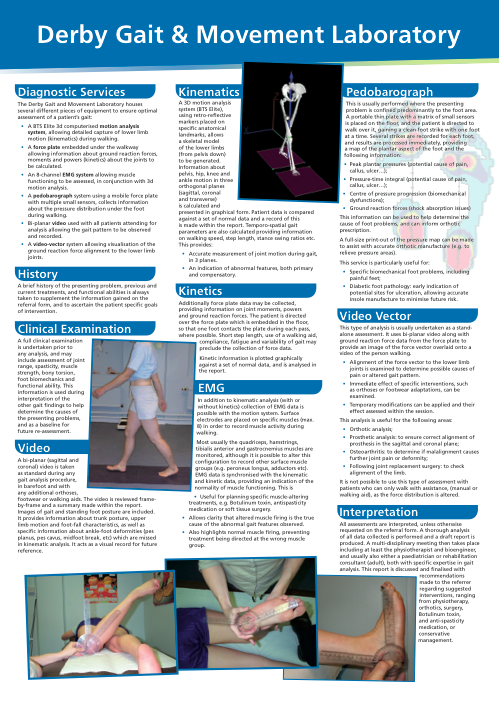 BTS Company: il blog!: BTS technology @ Derby Gait and Movement Laboratory