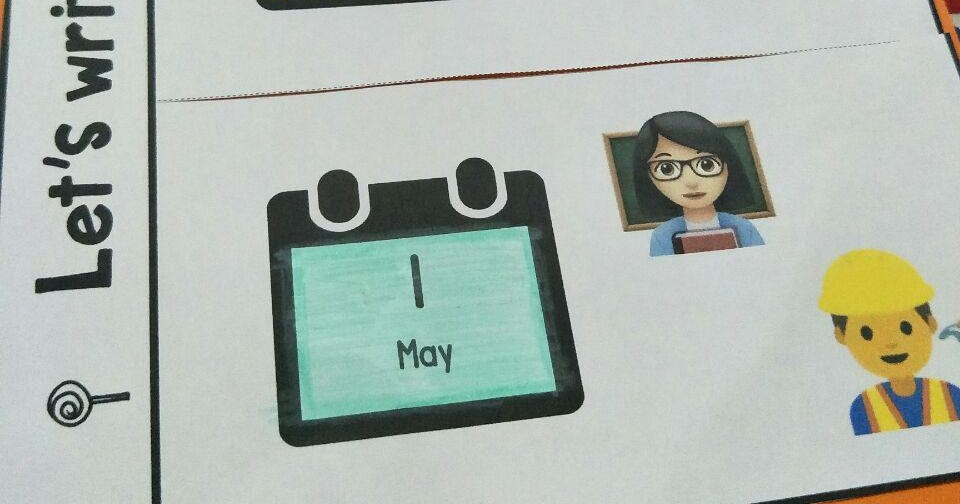 ASH THE TEACHER: Emoji Writing Foldable