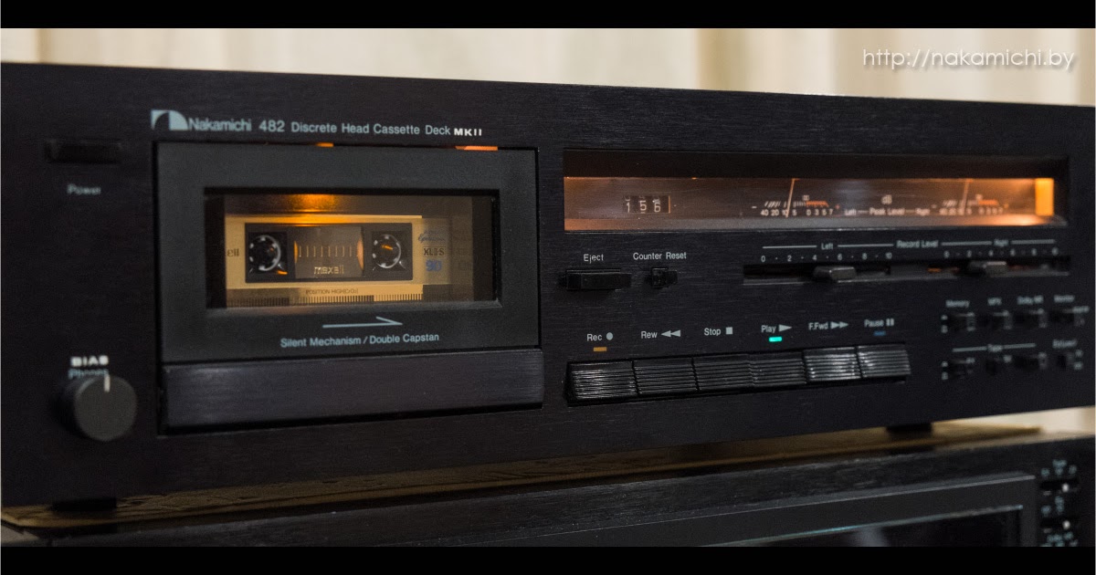 Vintage Audio: Nakamichi 482 MkII Discrete Head Cassette Deck