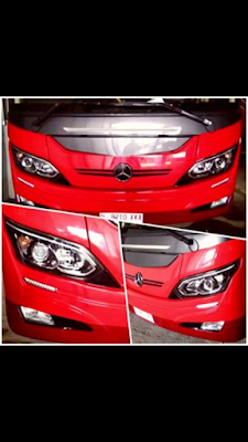 Mengenal body maxibus karoseri laksana