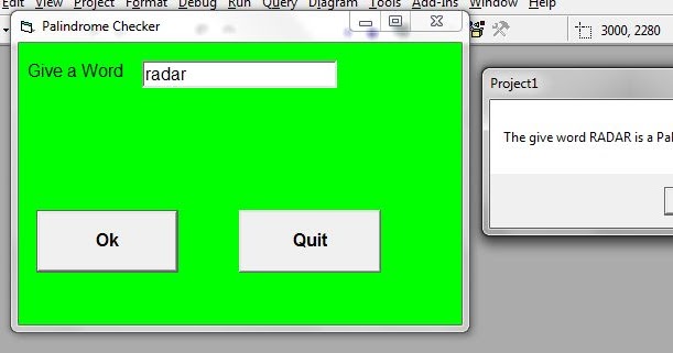 Free Programming Source Codes And Computer Programming Tutorials Palindrome Checker In Visual