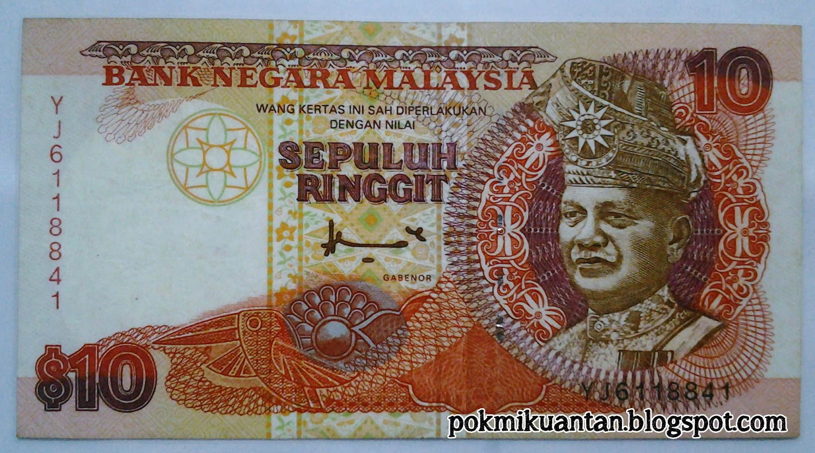 POKMI KUANTAN: Koleksi Wang Kertas Lama Malaysia "RM10.00"