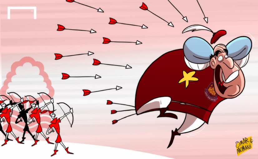 Omar Momani cartoons: West Ham