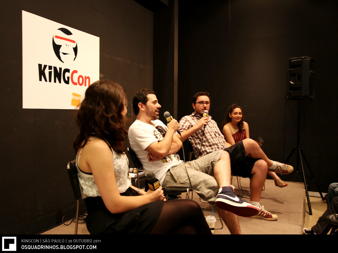 OS QUADRINHOS: KINGCON | 1 SEMANA EM QUADRINHOS NO 1º EVENTO DO SITE OMELETE