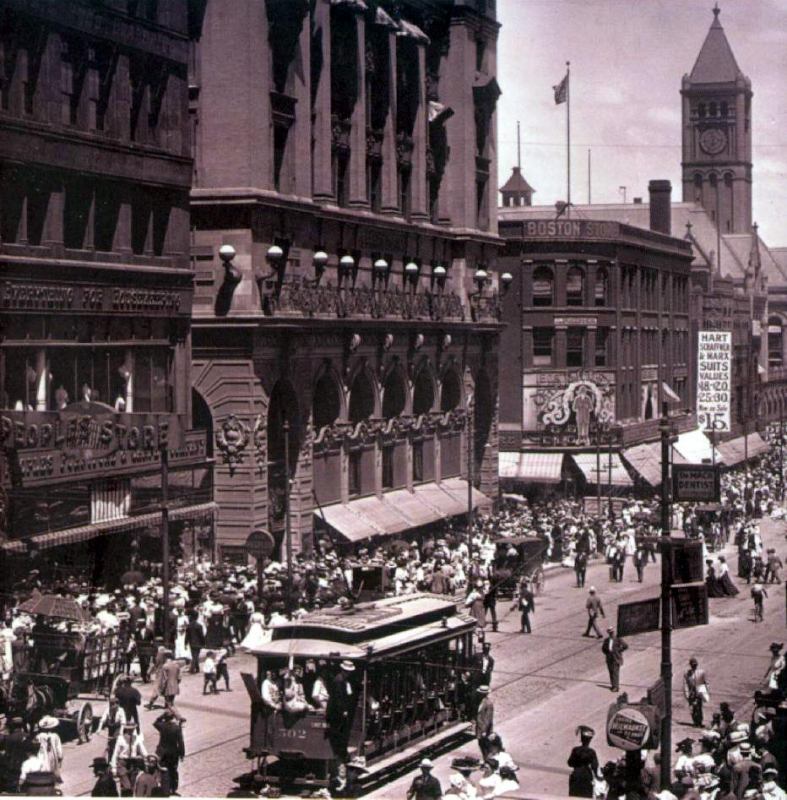 Visit Omaha: Vintage Omaha Downtown, circa 1900 Visit Omaha: Vintage Omaha Downtown, circa 1900