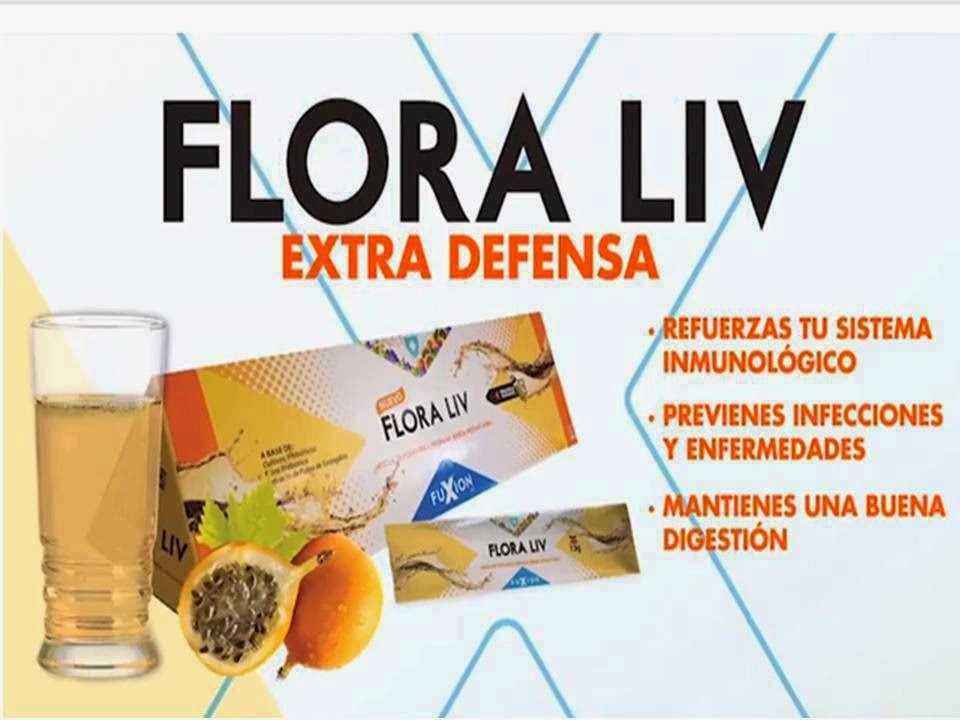 Fuxion ...Mejoramos tu Vida!: Flora Liv - Limpia y Equilibra