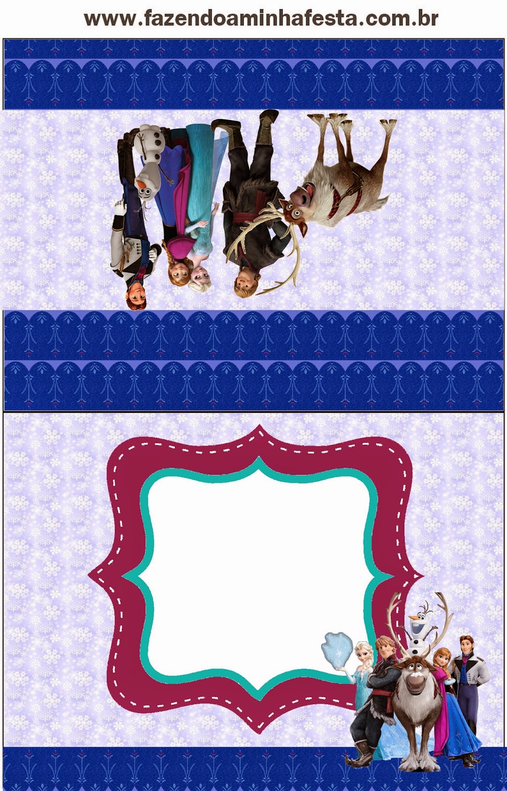 Cute Frozen Party: Free Printable Candy Bar Labels. - Oh My Fiesta! in ...