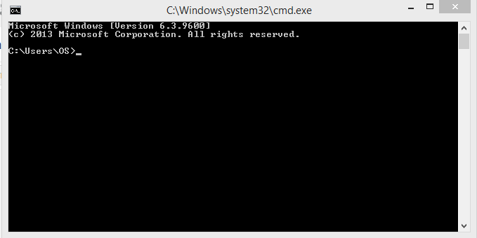 Operating System Command Line Interface