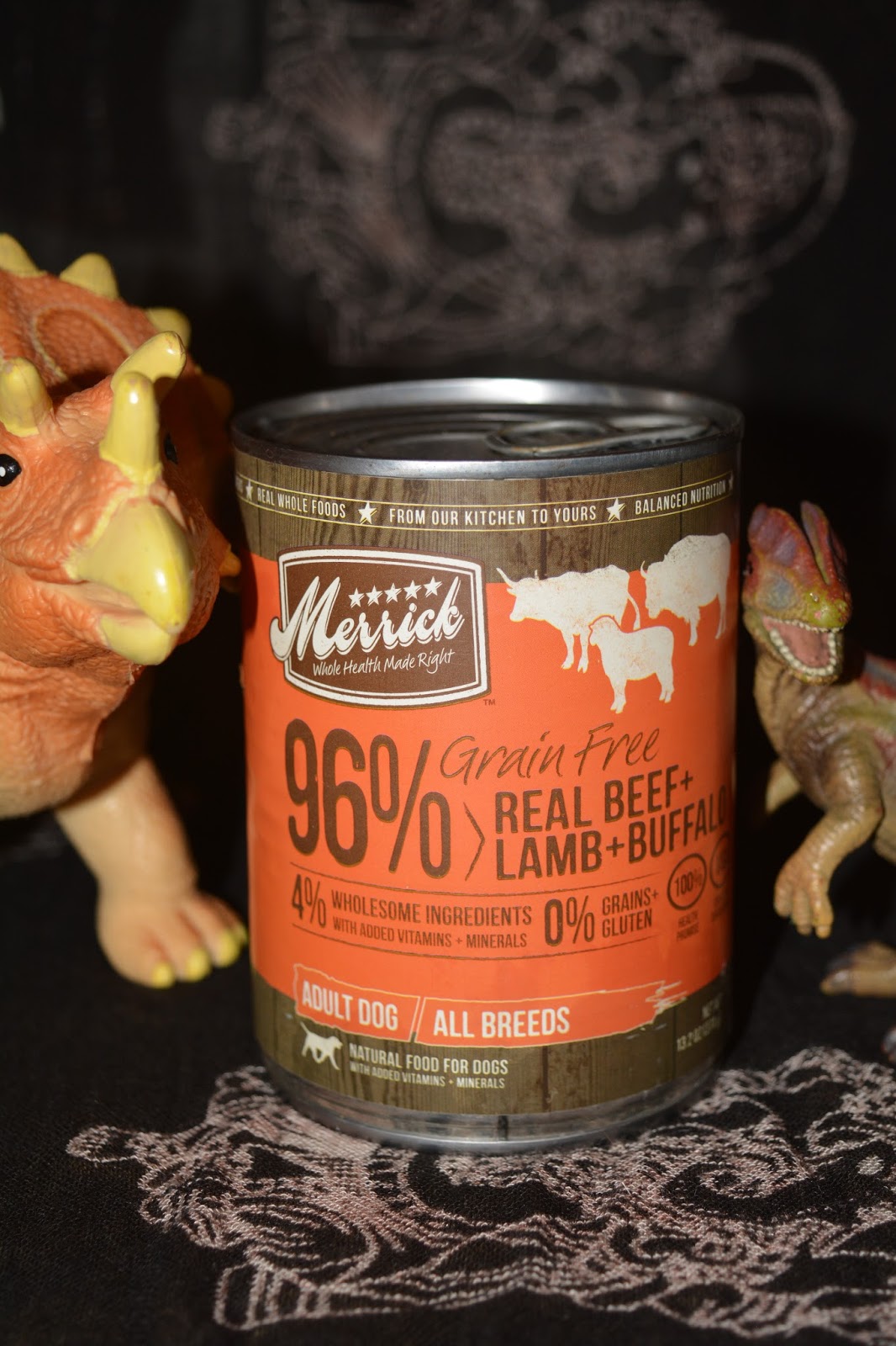 The Dog Geek: Food Friday: Merrick Grain Free 96% Real Beef+Lamb ...