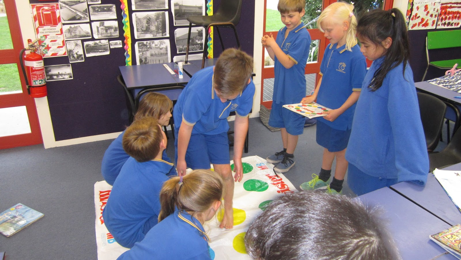 Room 3 2015 @ Clive School: Wet weather lunch times