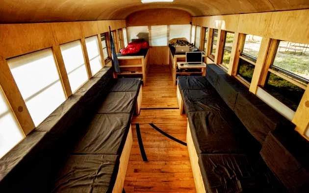 The Flying Tortoise: Hank Butitta's Cleverly Converted Old School Bus ...